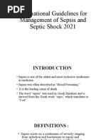 2021 Surviving Sepsis Guidelines Summary | PDF | Sepsis | Infection
