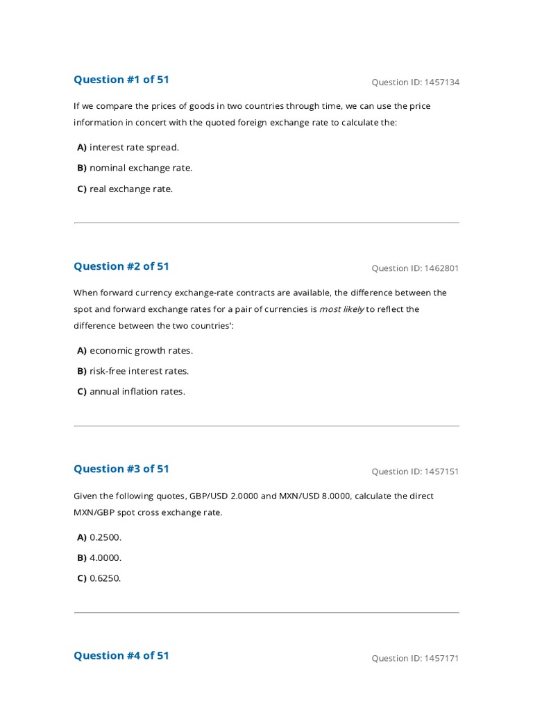 Reading 15 Currency Exchange Rates | PDF | Exchange Rate | Euro