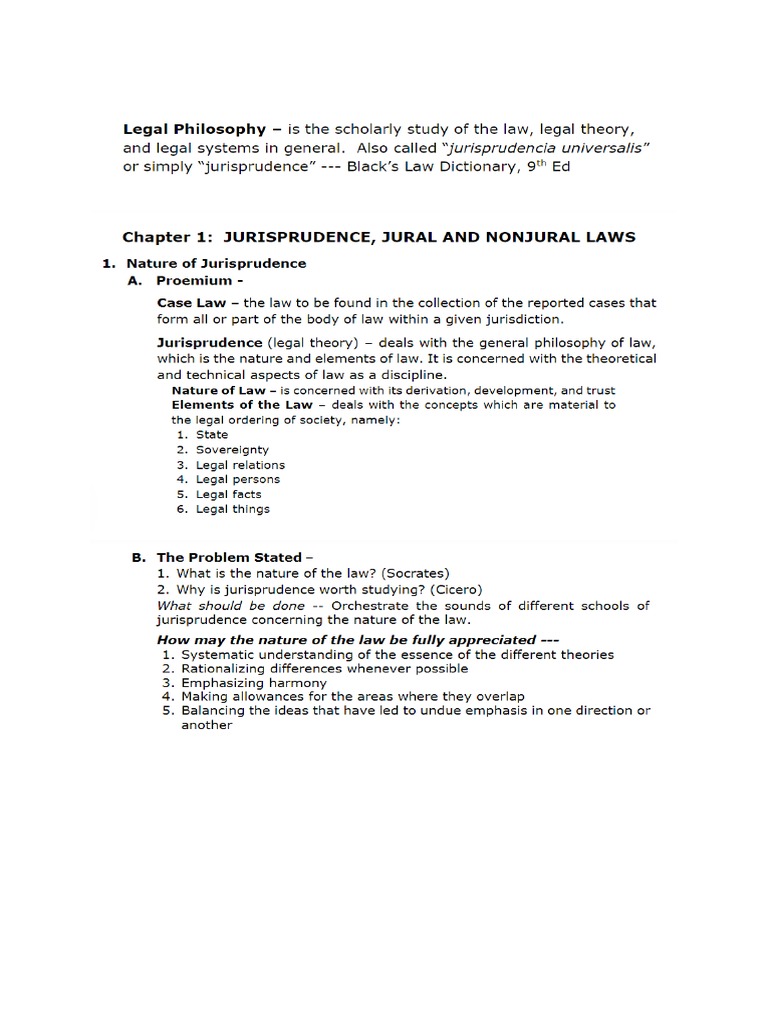 Intro To Legal Philosophy | PDF