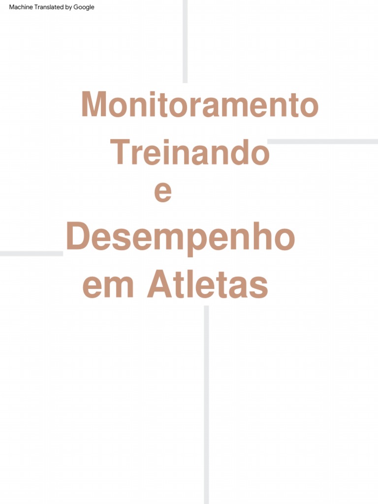 Training And Performance In Athletes Pdf