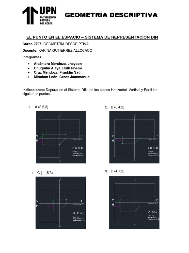 Tarea 1 - Depurado Del Punto en El Sistema Din 2727 - Grupo 3 | PDF