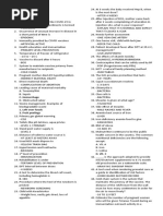 PNLE Practice Test 250 Items With Rationalization | PDF | Nursing ...