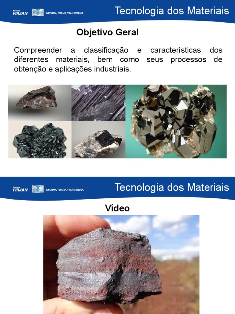 Tecnologia Dos Materiais | PDF