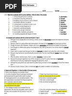 Short Stories Quiz With ANSWERS | PDF | Plot (Narrative)