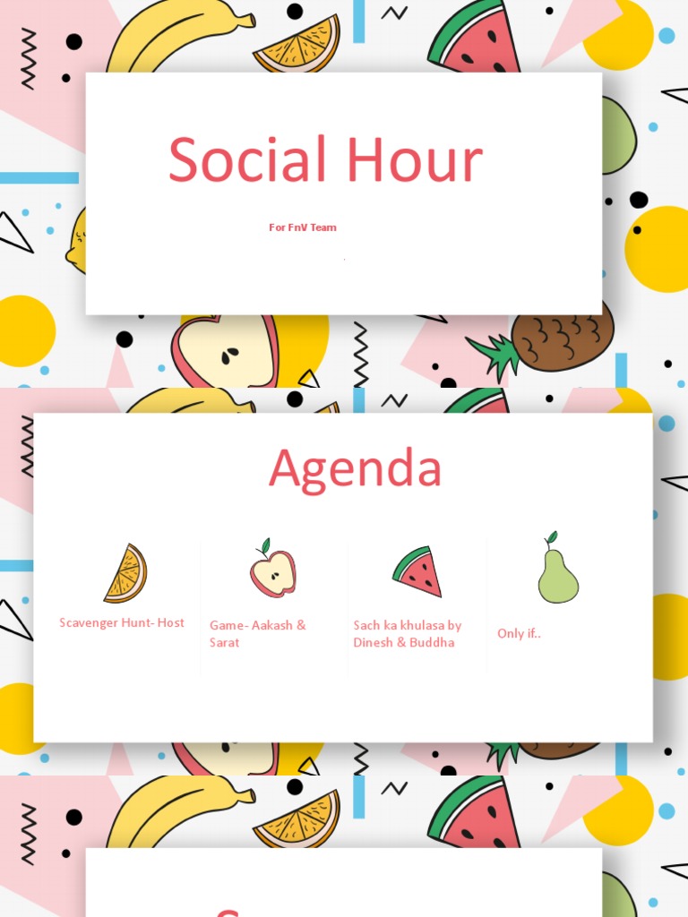 Social Hour | PDF
