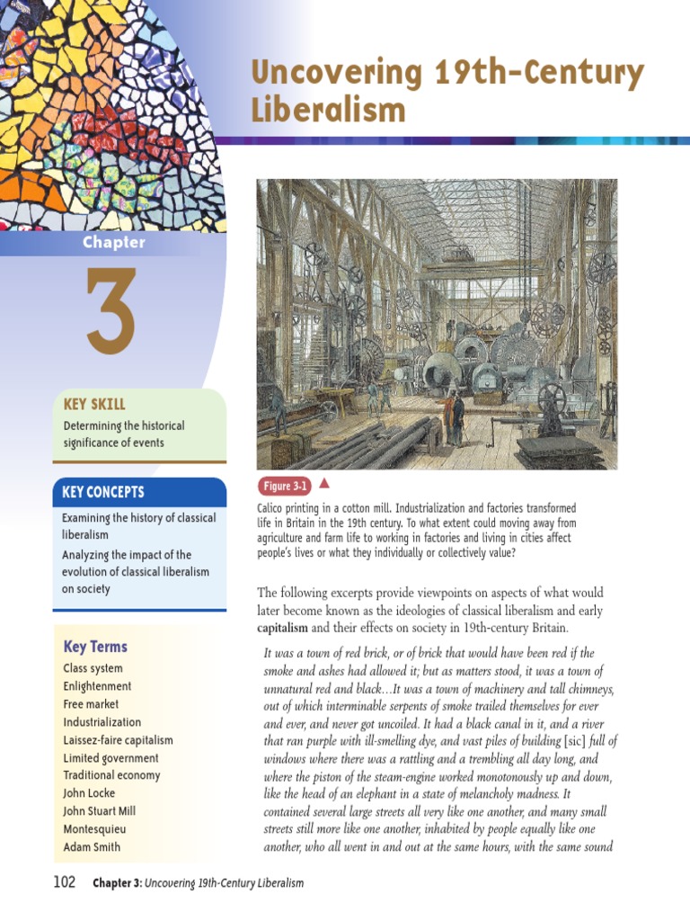 30-1 Ch03 | PDF | Liberalism | Classical Liberalism