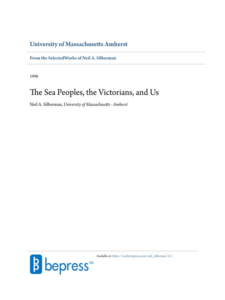 The Sea Peoples, The Victorians, and Us (1988) | PDF