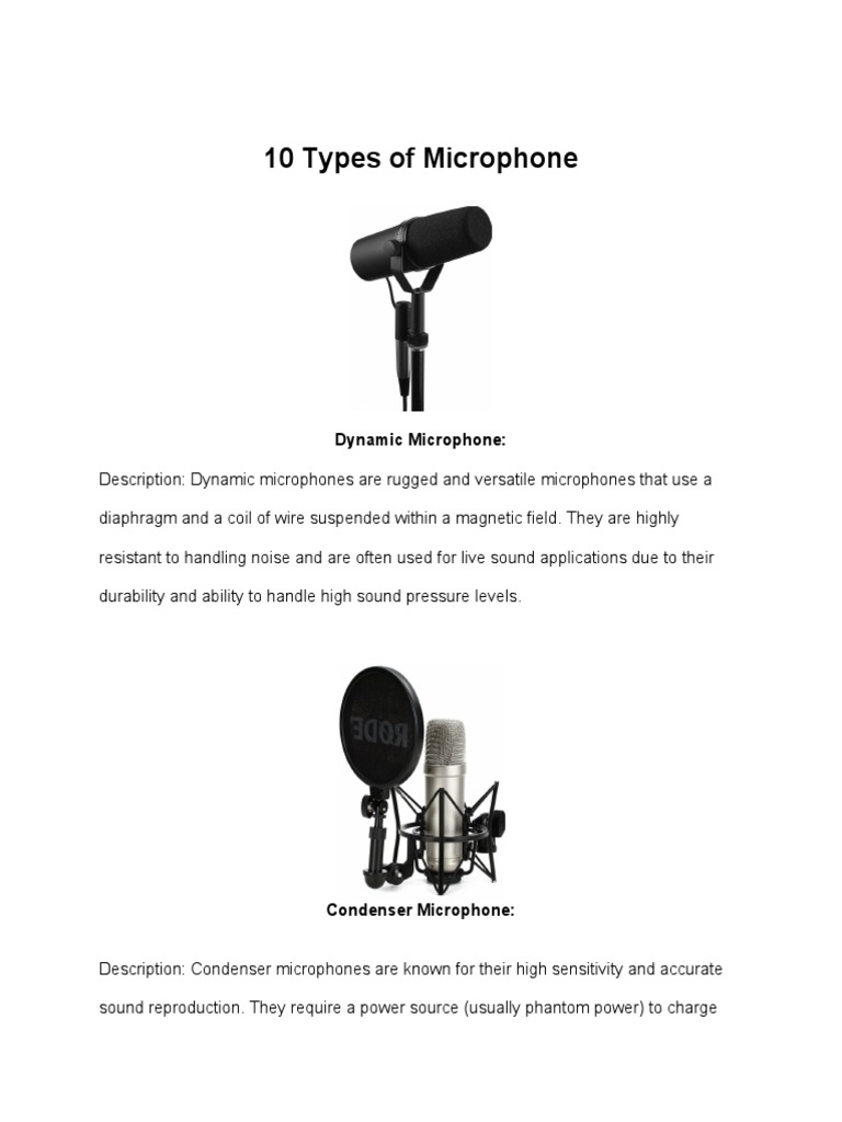 Markshane Evan Clemen MIC | PDF | Microphone | Electrical Engineering