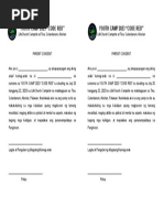 Waiver Tagalog | PDF