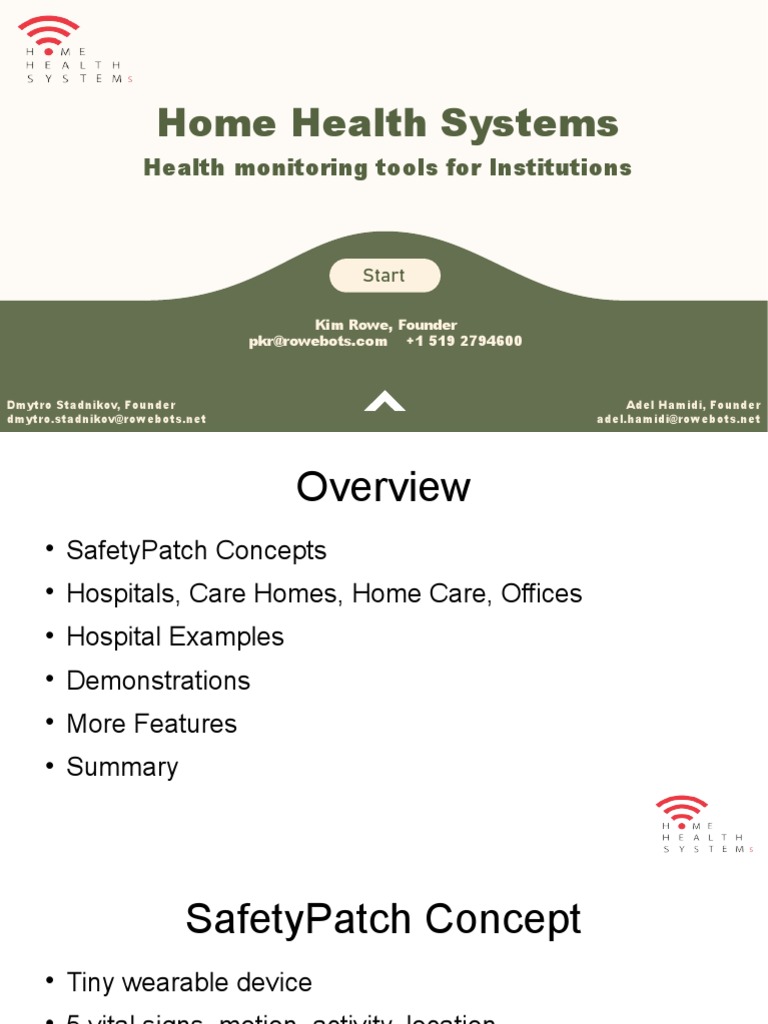 Home Health Systems Hospitalv 4 | PDF | Monitoring (Medicine) | Hospital