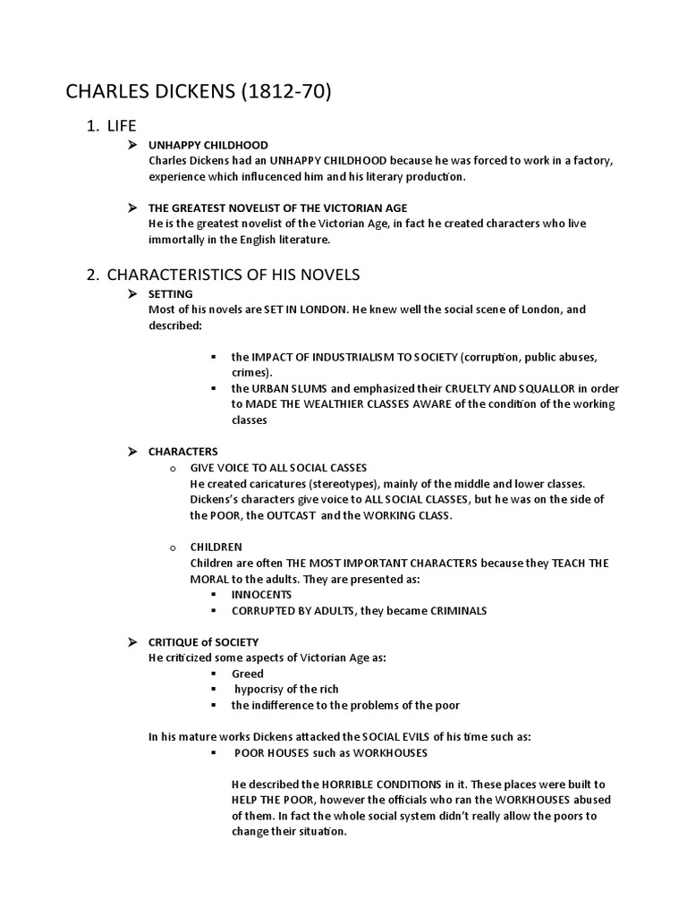 Charles Dickens | PDF | Oliver Twist