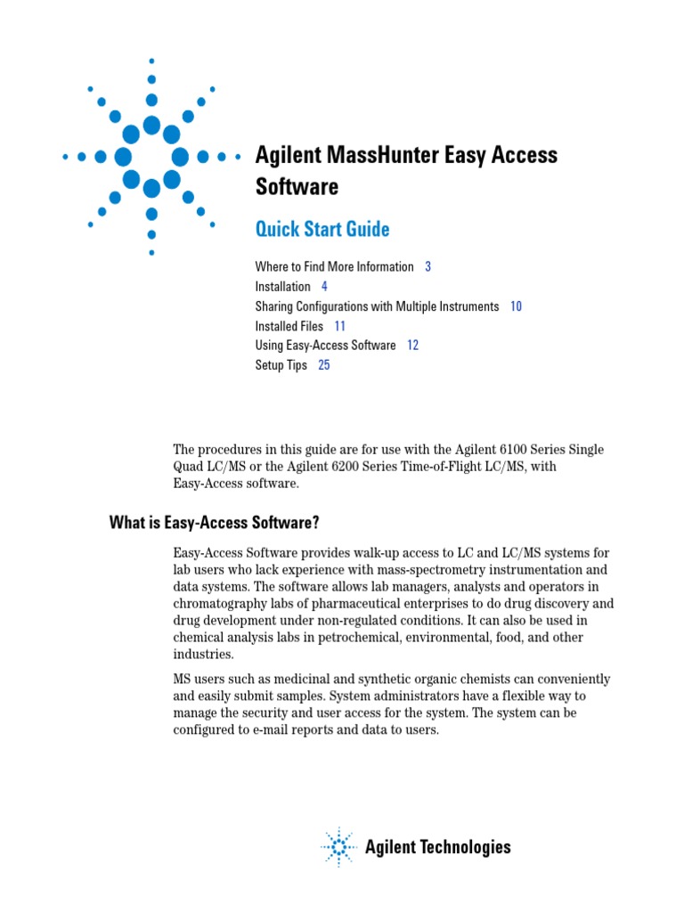 G2725-90012 EasyAccess QuickStart CDK | PDF | Installation (Computer ...