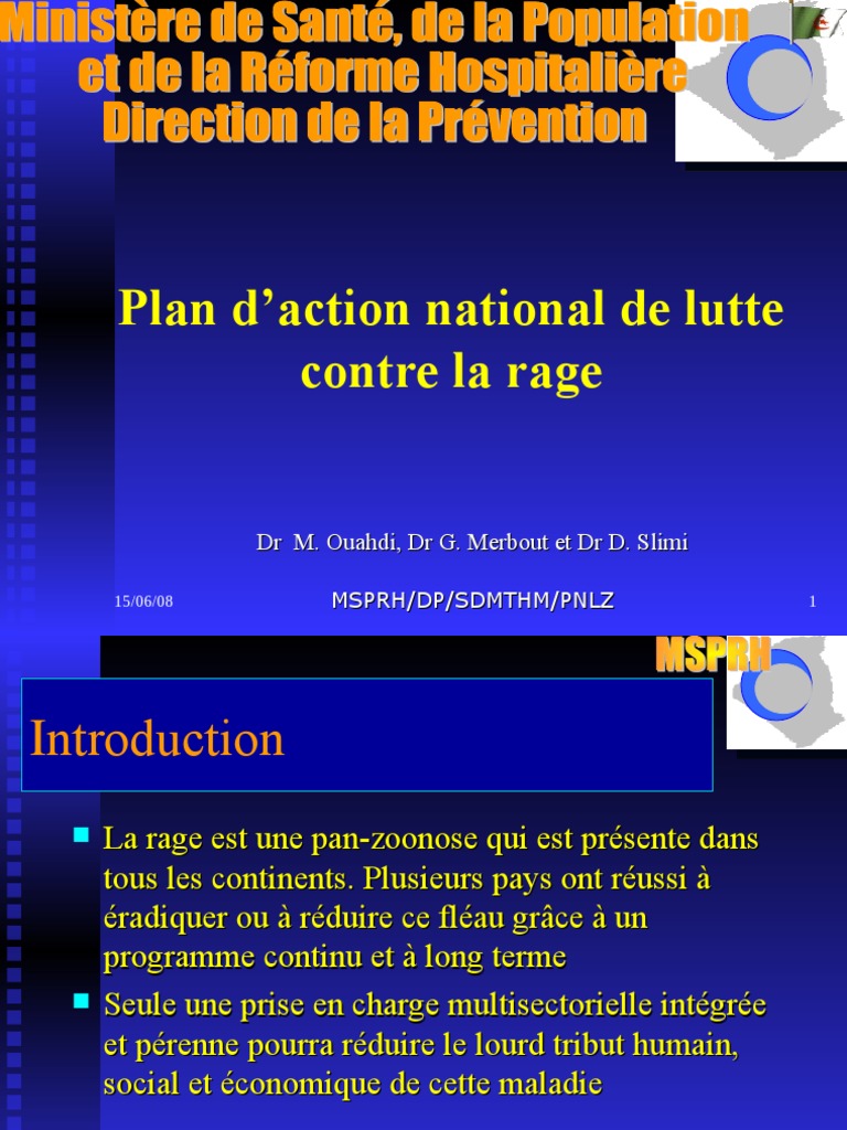 PAN Rage08 | PDF | Rage (maladie) | Maladies et troubles