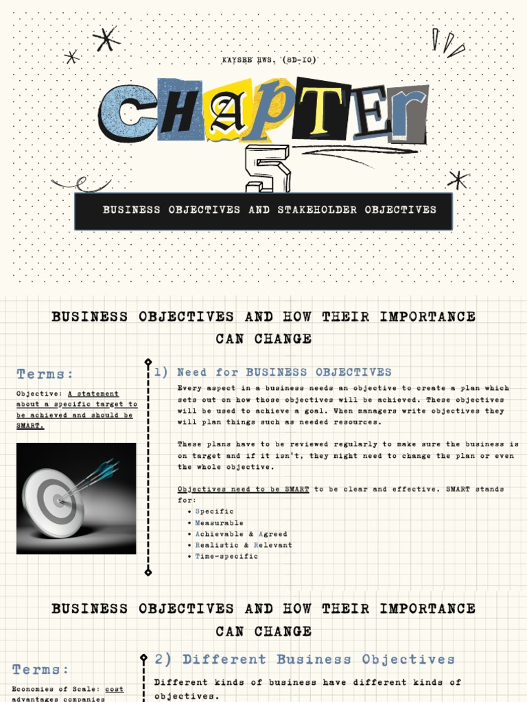 Business Studies - Chapter 5 | PDF