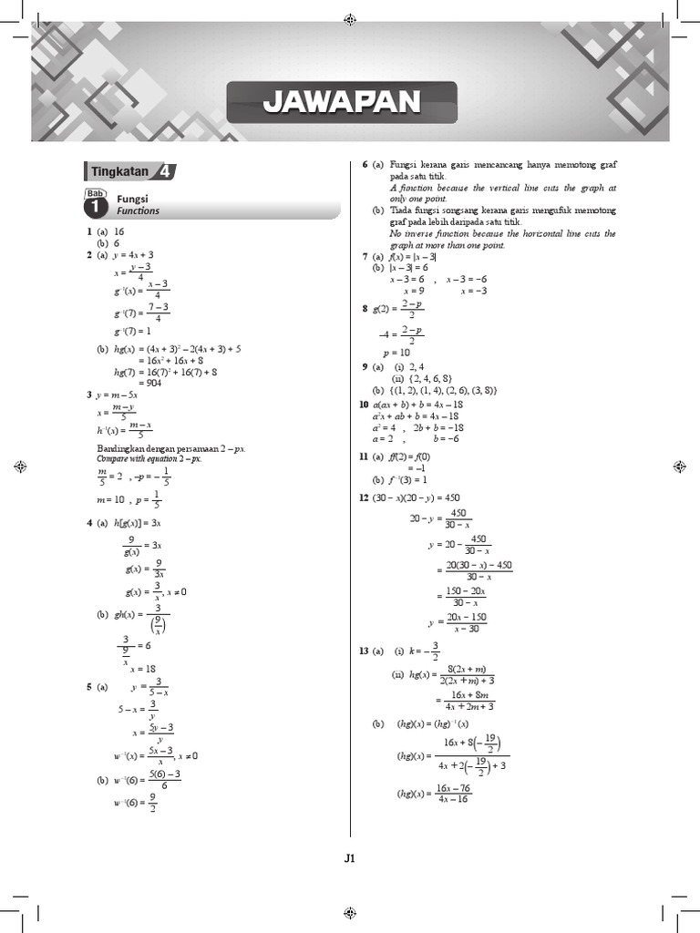 Jawapan Ptrs Spm Matematik Tambahan 2023 Pdf