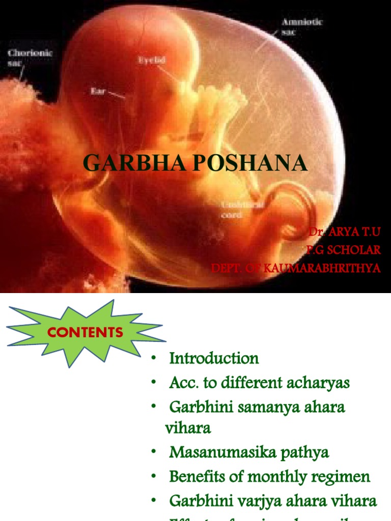 Garbha Poshana | PDF