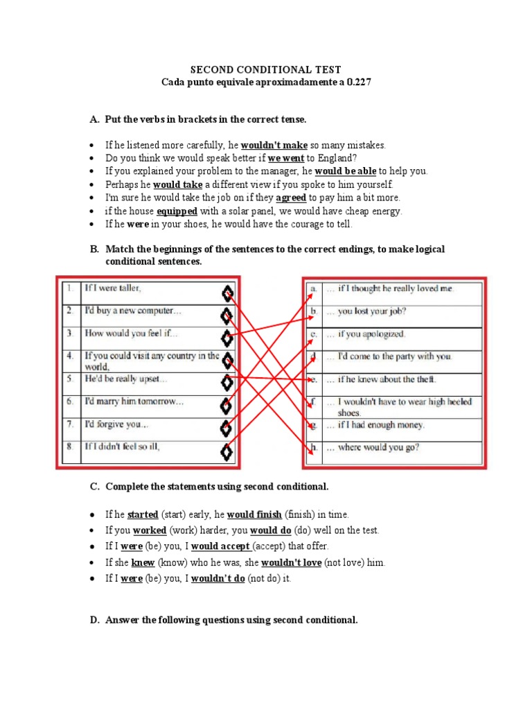 Second Conditional | PDF