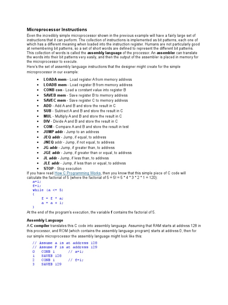 Nidhi Micro Processor Microprocessor | PDF | Central Processing Unit | Random Access Memory