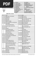 Mk1 1.4i Fuses Layout Diagram | PDF | Vehicles | Car