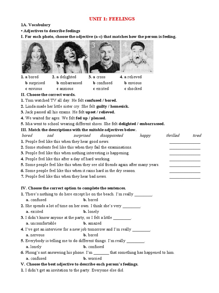 Bài tập bổ trợ Friends Global 10 (Lưu Hoàng Trí) có đáp án tập11. Unit 1 | PDF | Anger | Adolescence