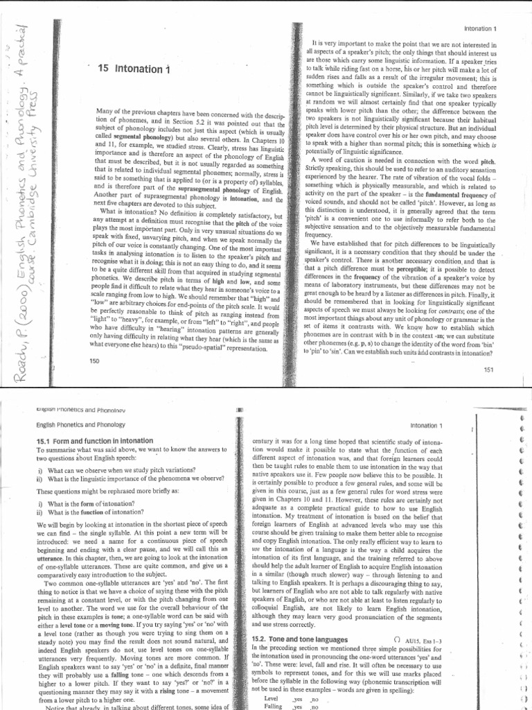 intonation-roach | PDF