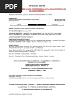 Reconil Bula | PDF | Embalagem e rotulagem | Agronomia