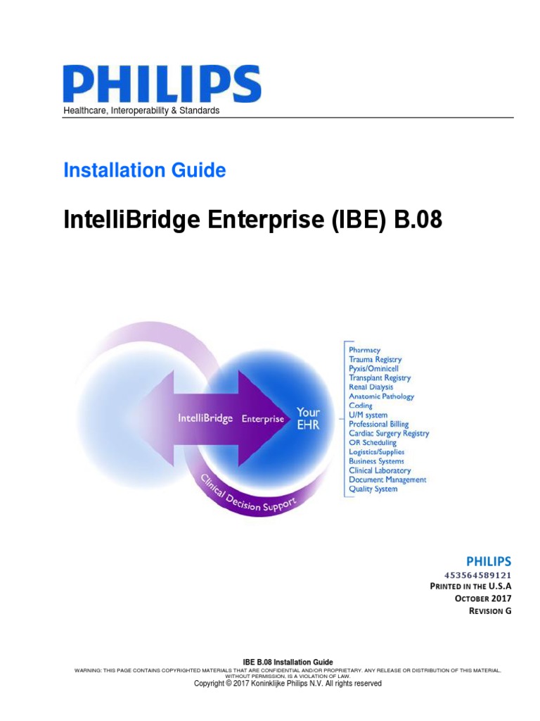 Installation Guide Rev G - IBE Rel B.08.PDF Nodeid 15604638&vernum - 2 | PDF | Operating System ...