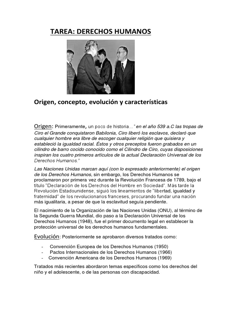 Taller Derechos Humanos | PDF | Derechos humanos | Derechos