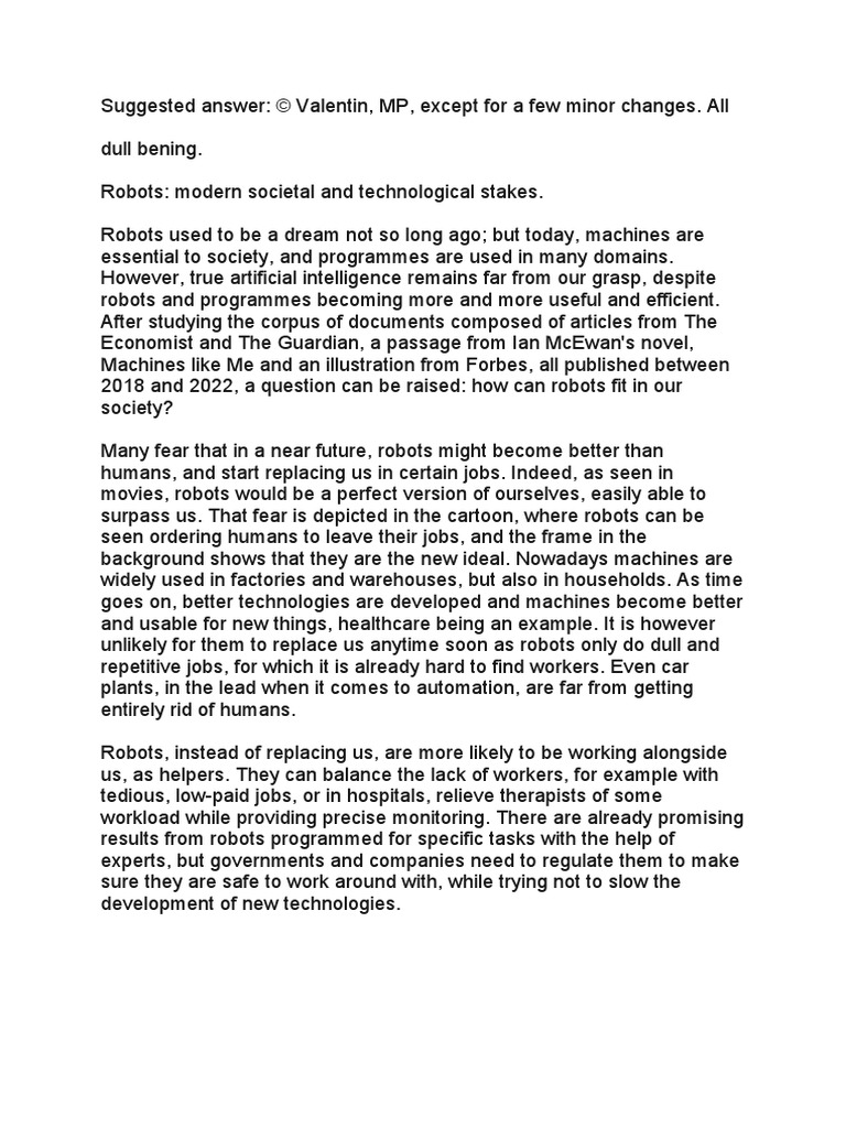 Suggested Answer | PDF