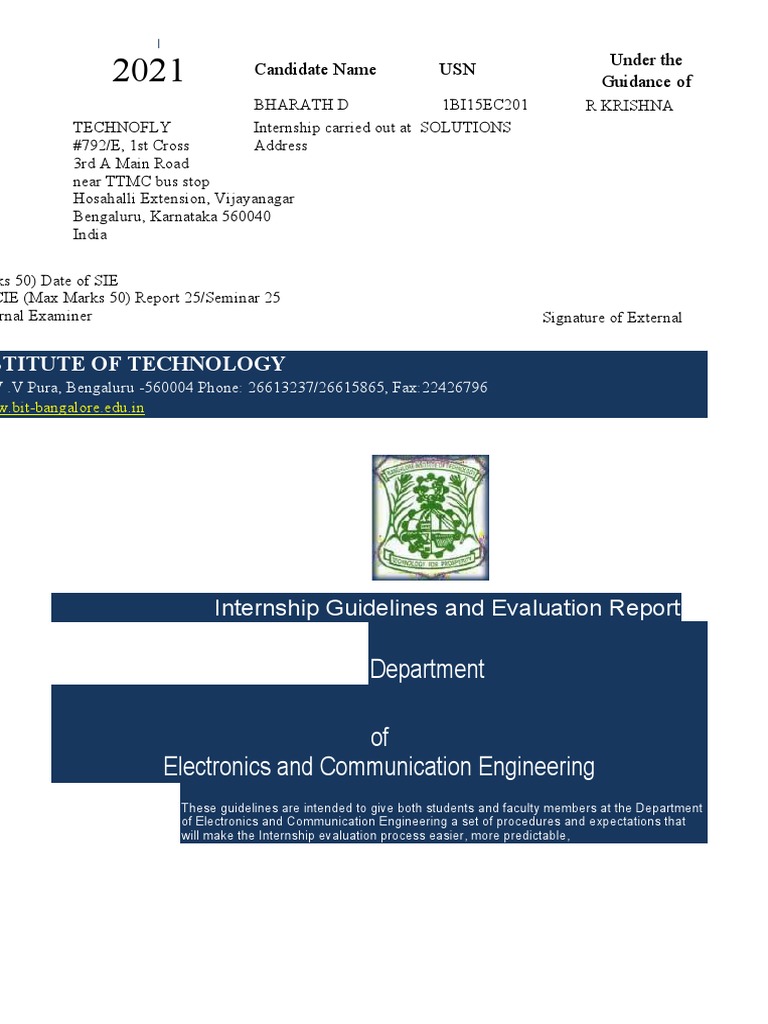 Intrenship Final Report | Download Free PDF | Embedded System | Microcontroller