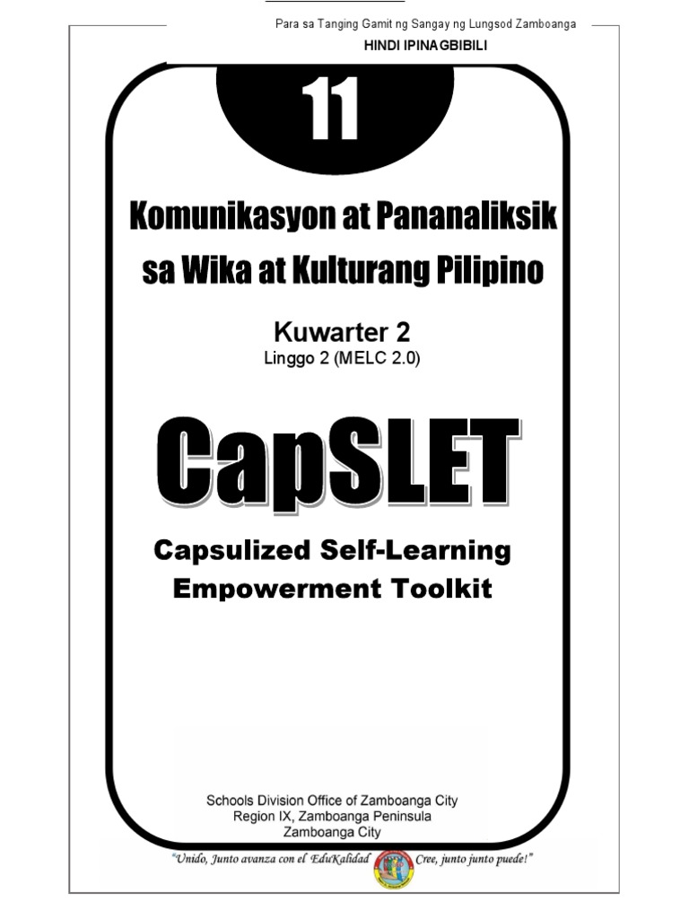 KPWKP - Q2W1 - Melc 2.0 | PDF