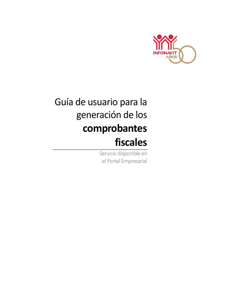 Guia - Usuario - para - Generacion - Comprobantes - Fiscales INFONAVIT ...