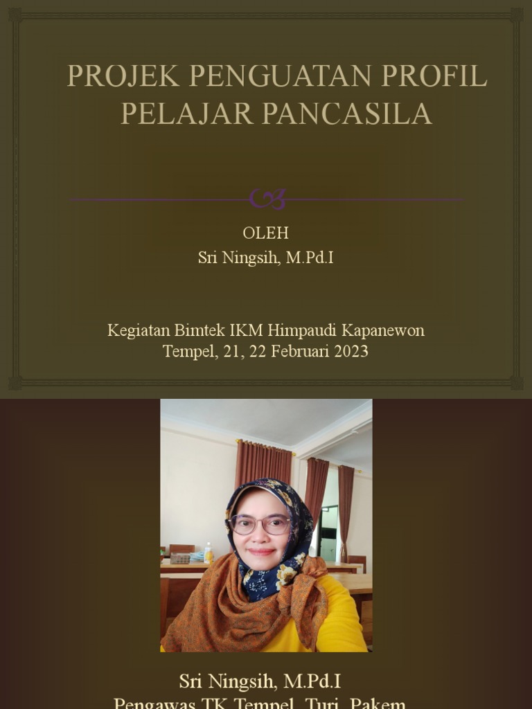 Modul Ajar P5 PAUD: Penguatan Profil | PDF | Karier & Perkembangan