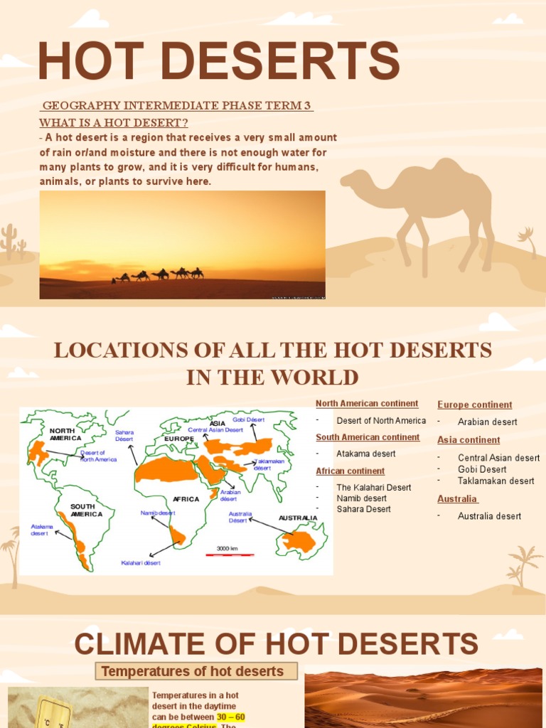 Understanding Hot Deserts | PDF | Desert | Precipitation