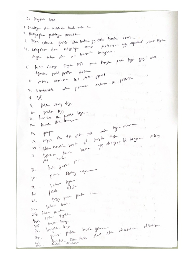 60 Langkah APN | PDF