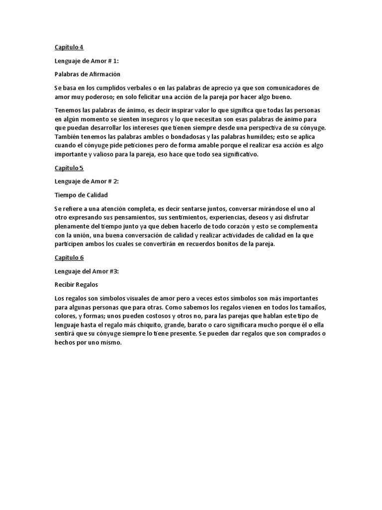 Resumen de 5 Lenguajes | PDF