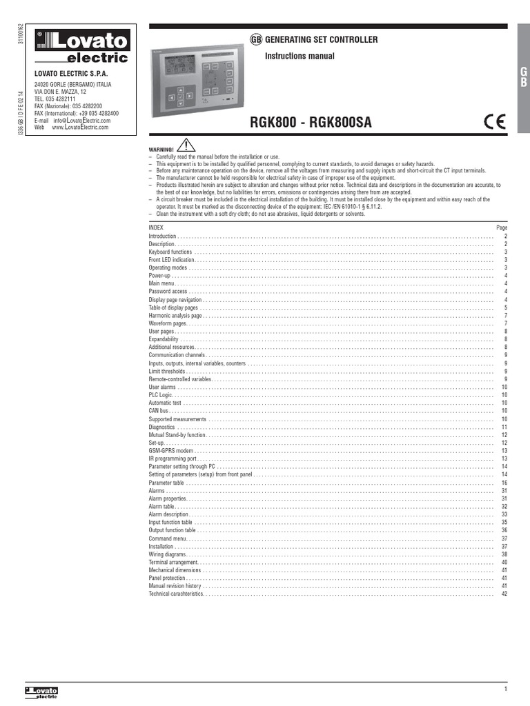 RGK 800 | PDF | Light Emitting Diode | Electricity