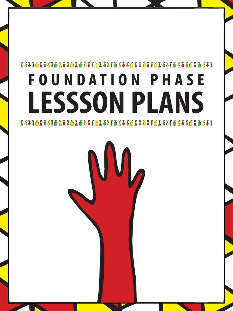 Not Too Young - Part 2 - Foundation Phase Lesson Plans | PDF