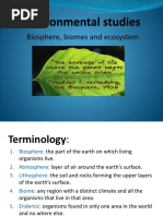 Biomes and Their Characteristics | PDF | Savanna | South Africa