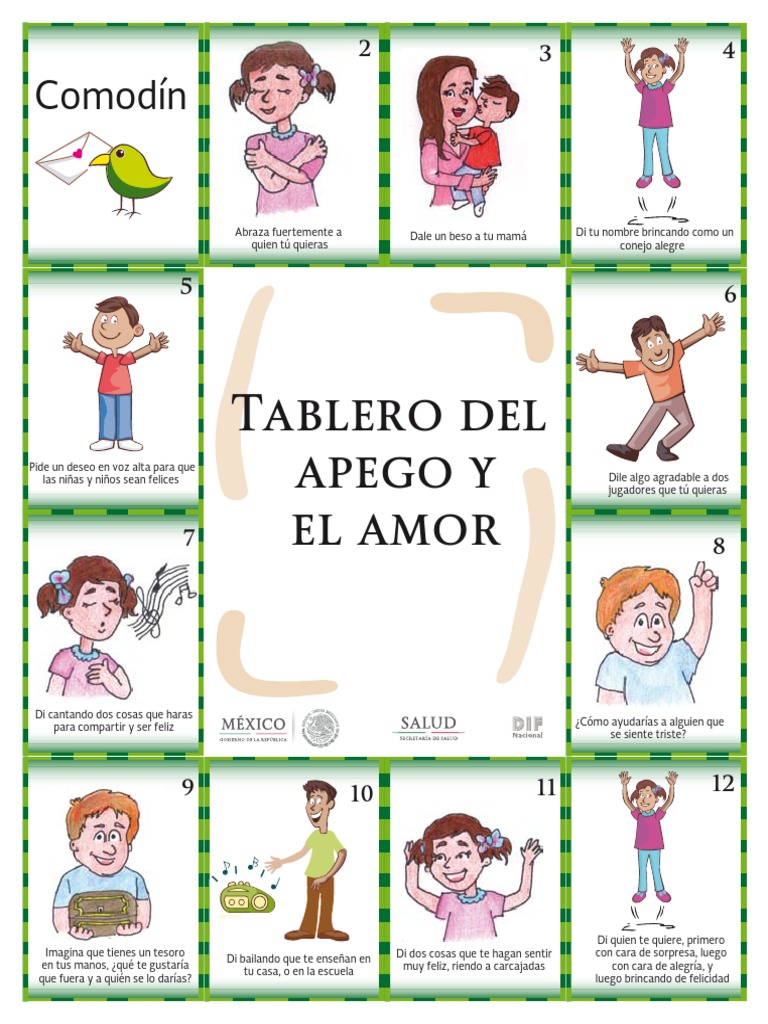 Tablero Apego y Amor | PDF