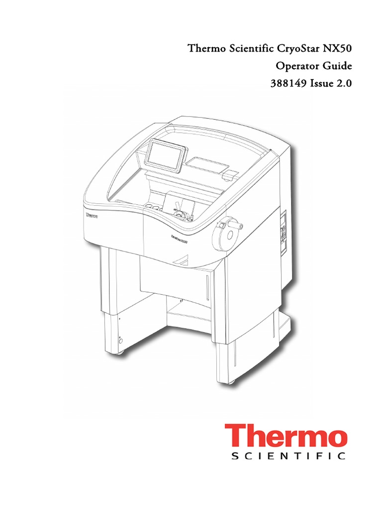 Cryostar NX50, Manual Usuario | PDF | Technology & Engineering