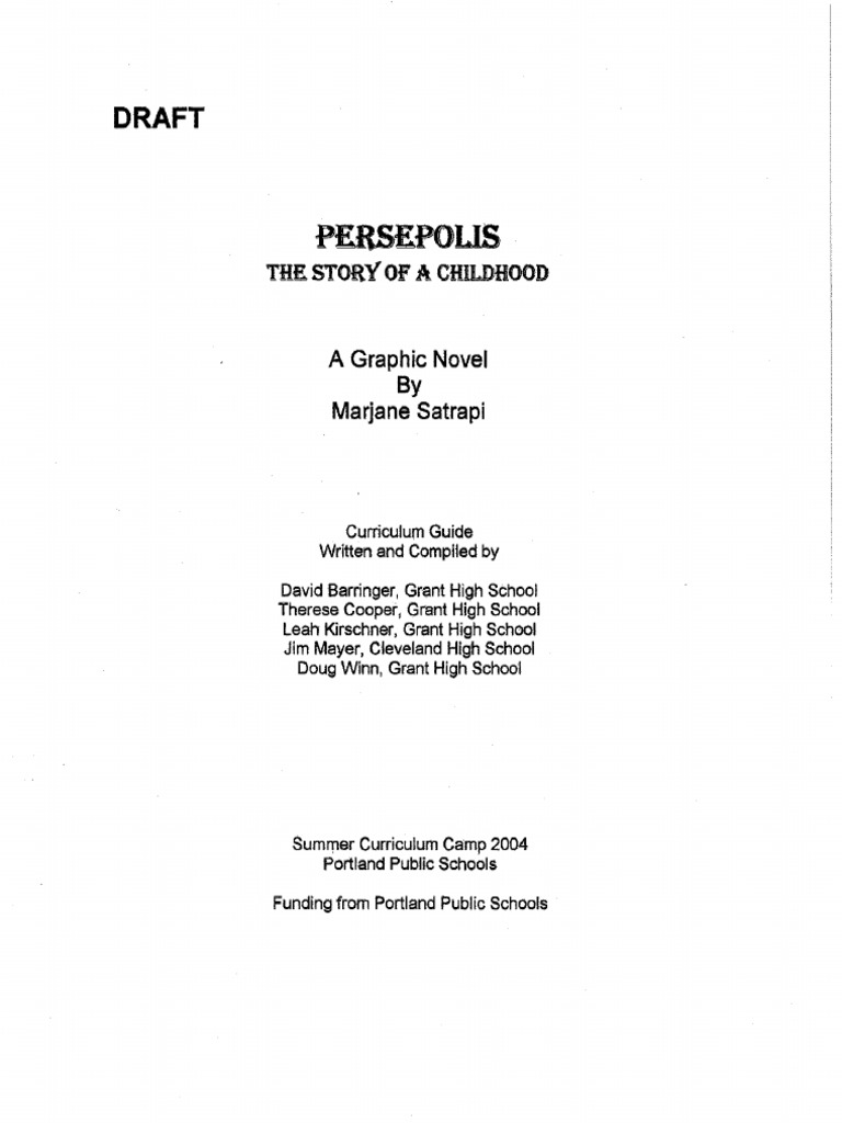 Persepolis FULL PDF | PDF Persepolis FULL PDF | PDF