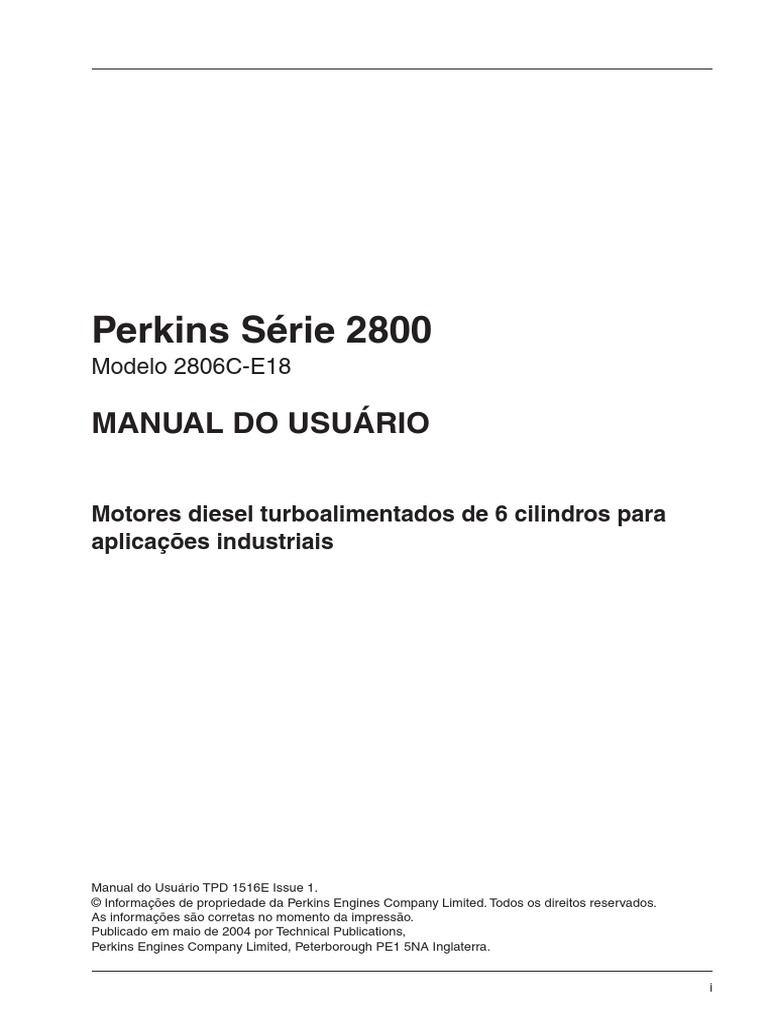 Manual Traduzido 2806 18 Litros | PDF | Motores | Armazenamento de ...