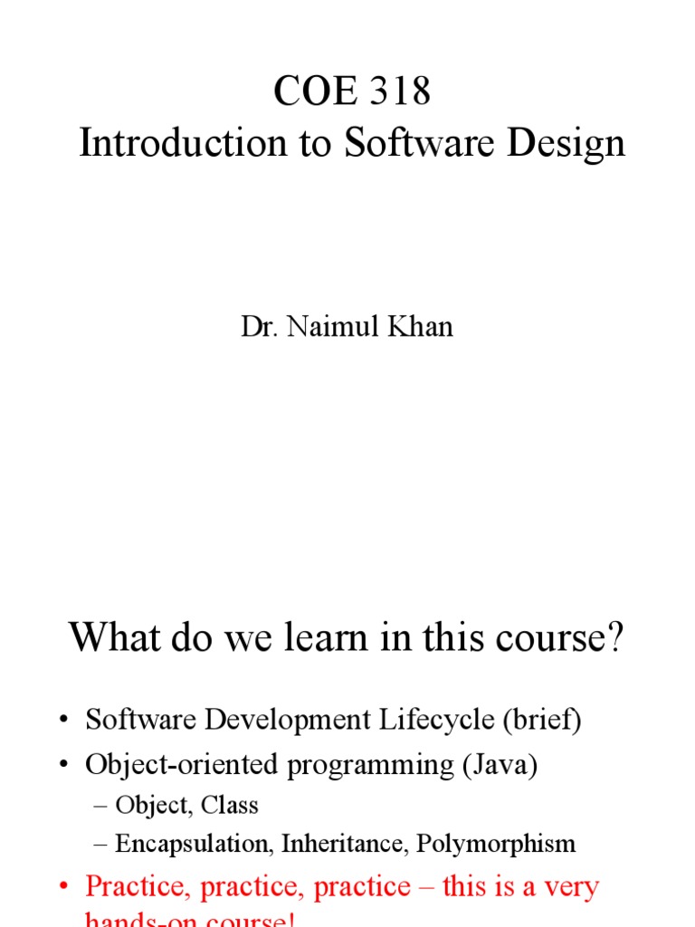Lecture01 Annotated | Download Free PDF | Method (Computer Programming) | Class (Computer ...