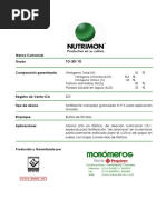 DAP Nutrimon Ficha Tecnica | PDF