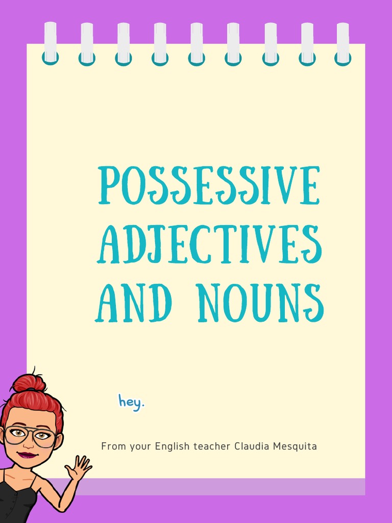 Possessive Adjectives and Nouns | PDF