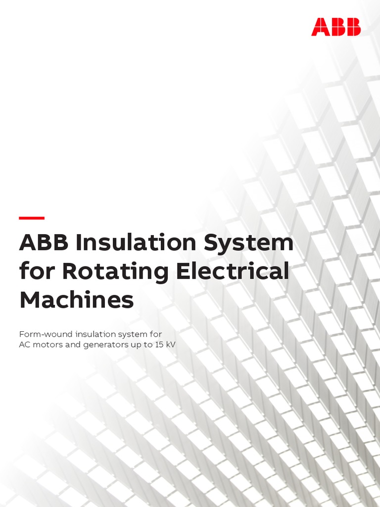 9AKK108467A2886 EN A ABB Insulation System For Rotating Electrical ...