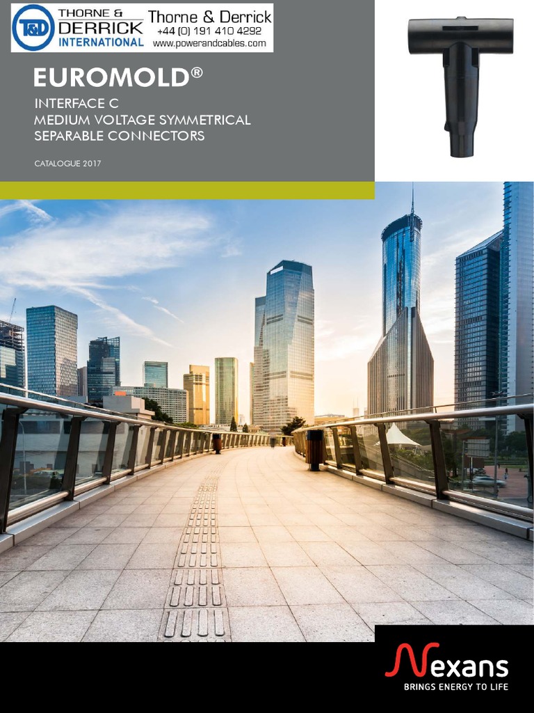 Nexans Euromold MV HV Connectors Elbows Plugs Interface C Symmetrical ...