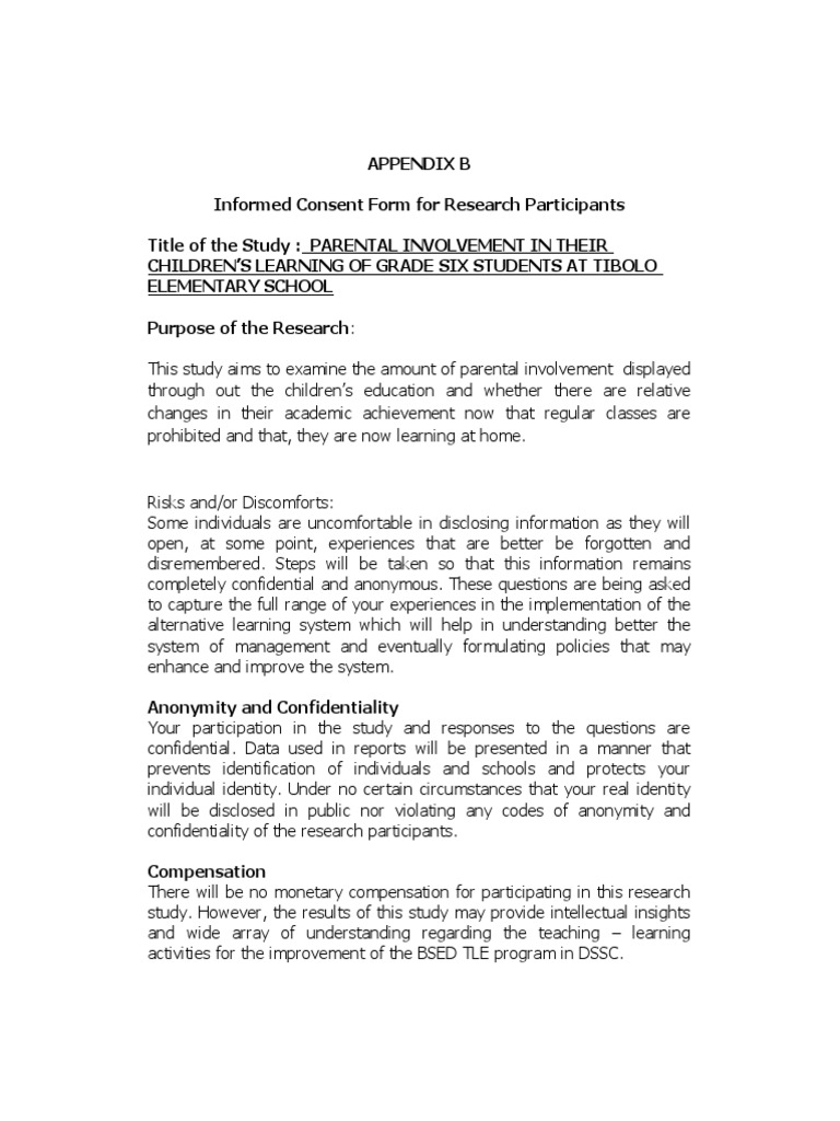 Consent Form-Appendix B-78-79 | PDF