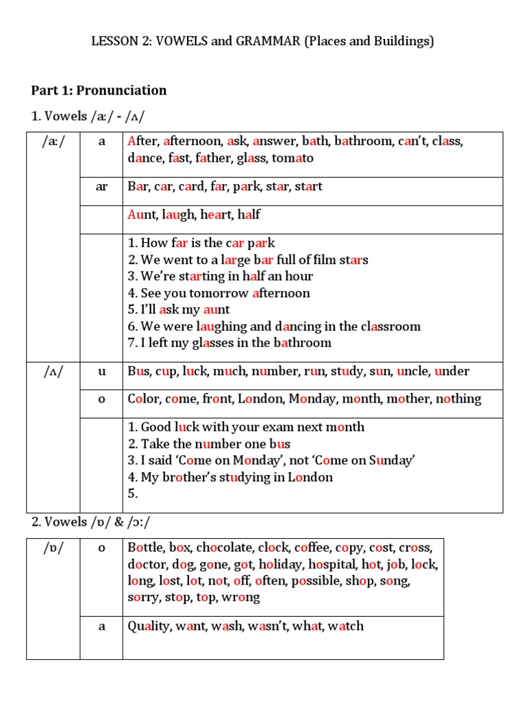 Lesson 2 | PDF | Languages | Foreign Language Studies
